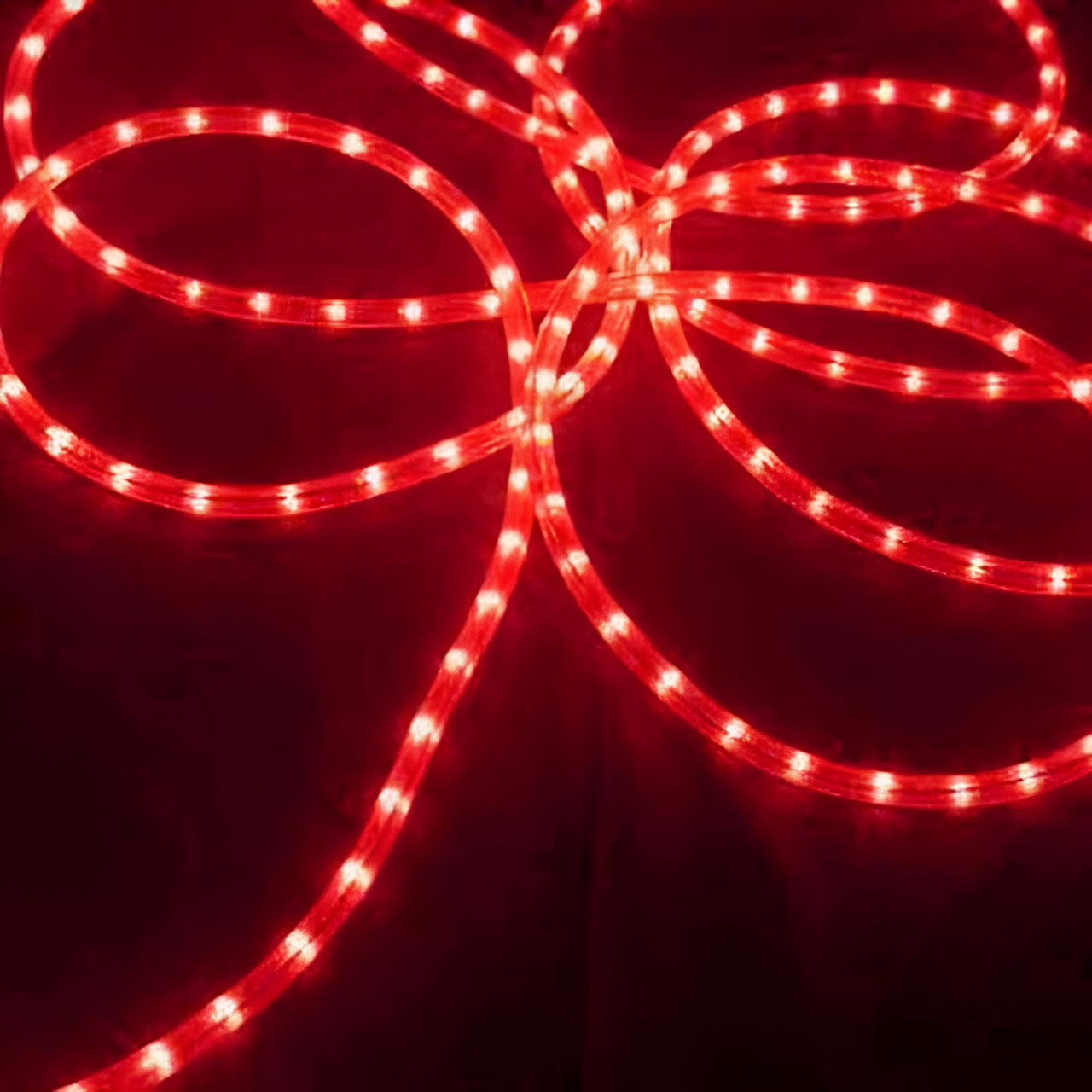 100ct Red Commercial Length Christmas Rope Light Set | Christmas Central
