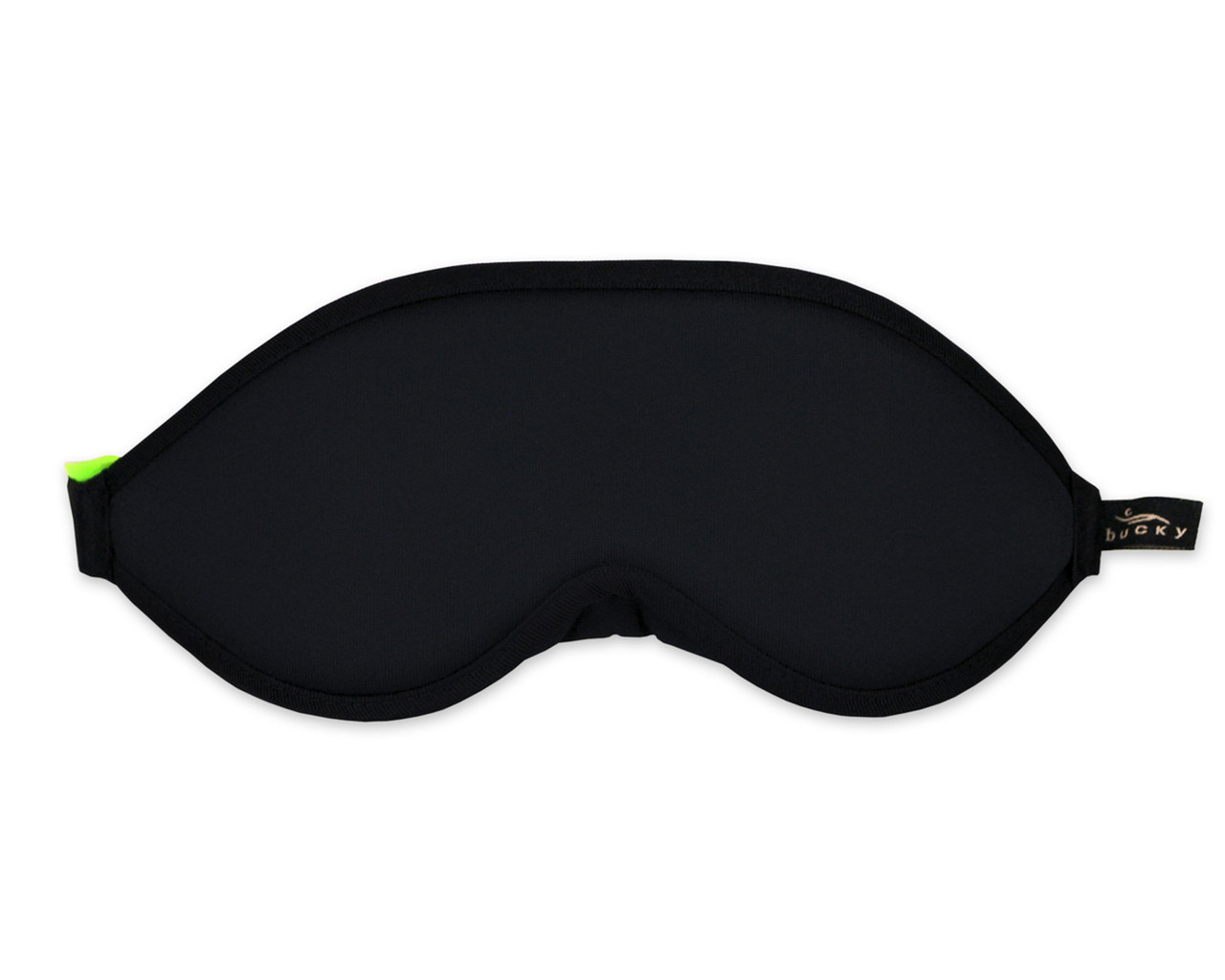 10.5" Solid Black Personal Accessories Bucky Blockout Shade Sleep Mask ...