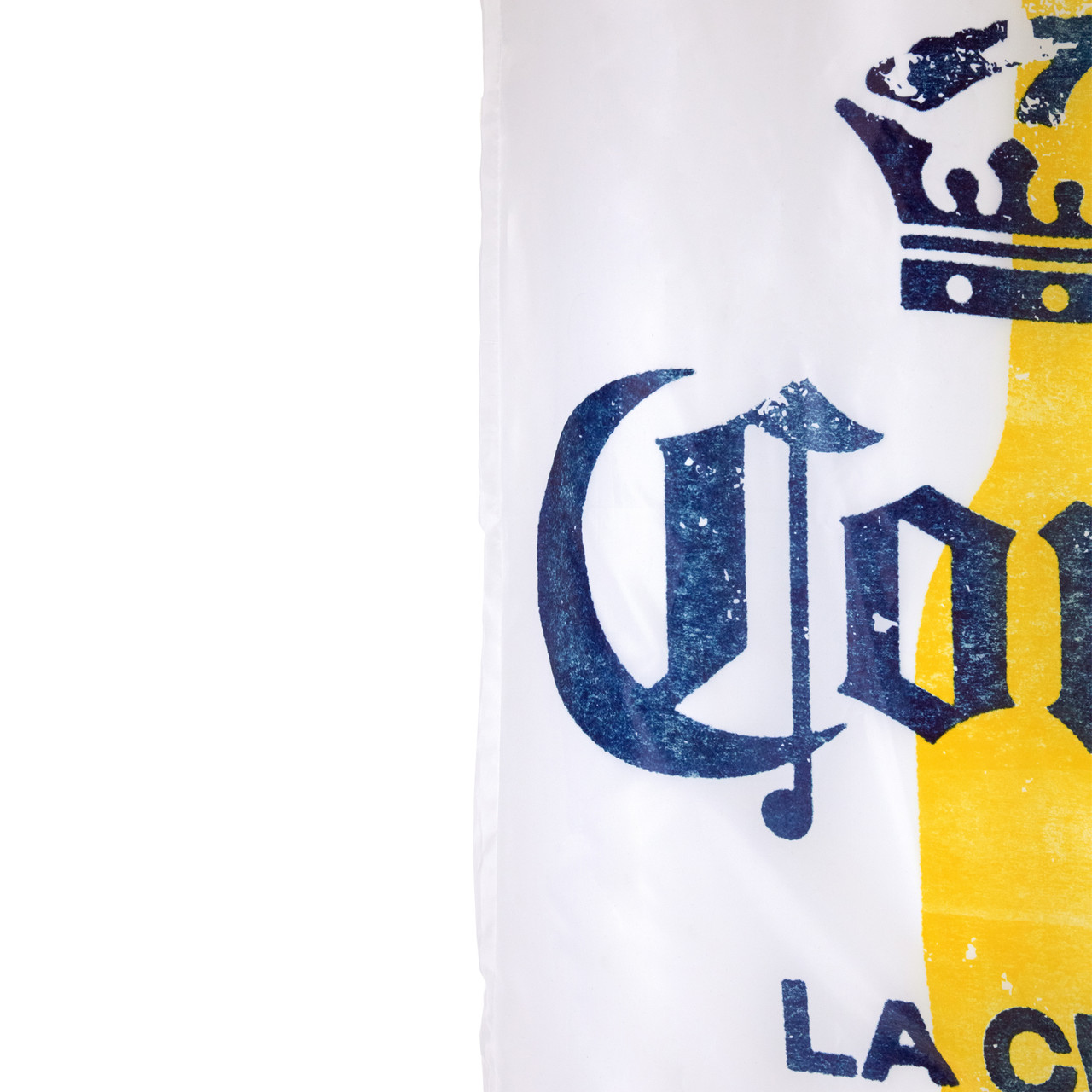 74.75" Fabric Covered Inflatable Corona Pool Lounge | Christmas Central