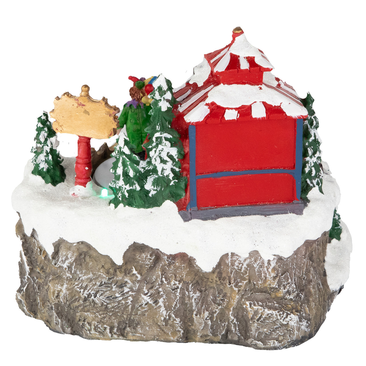 LED Lighted & Animated Christmas Scene Village Display Decoration - 7. ...