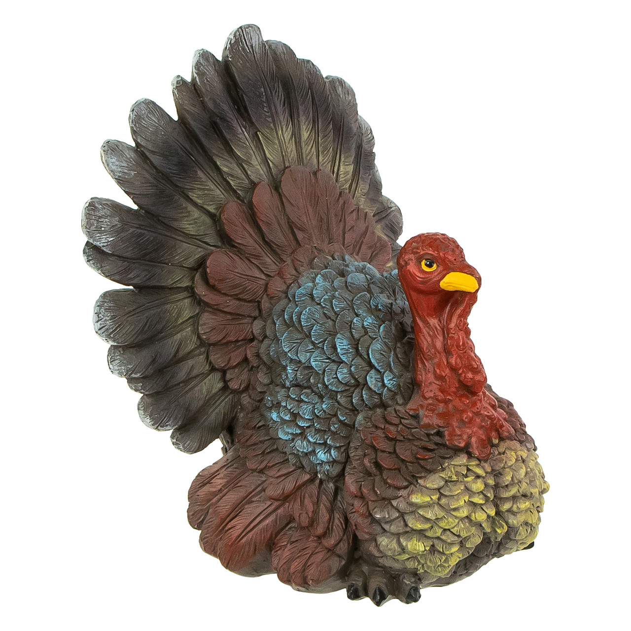 10.5" Fall Harvest Turkey Tabletop Decoration | Christmas Central