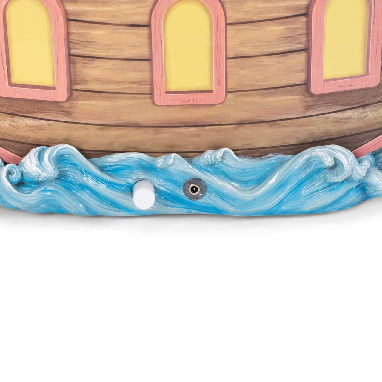 15" Brown & Blue Musical & Animated Noah's Ark Box Figure | Christmas ...