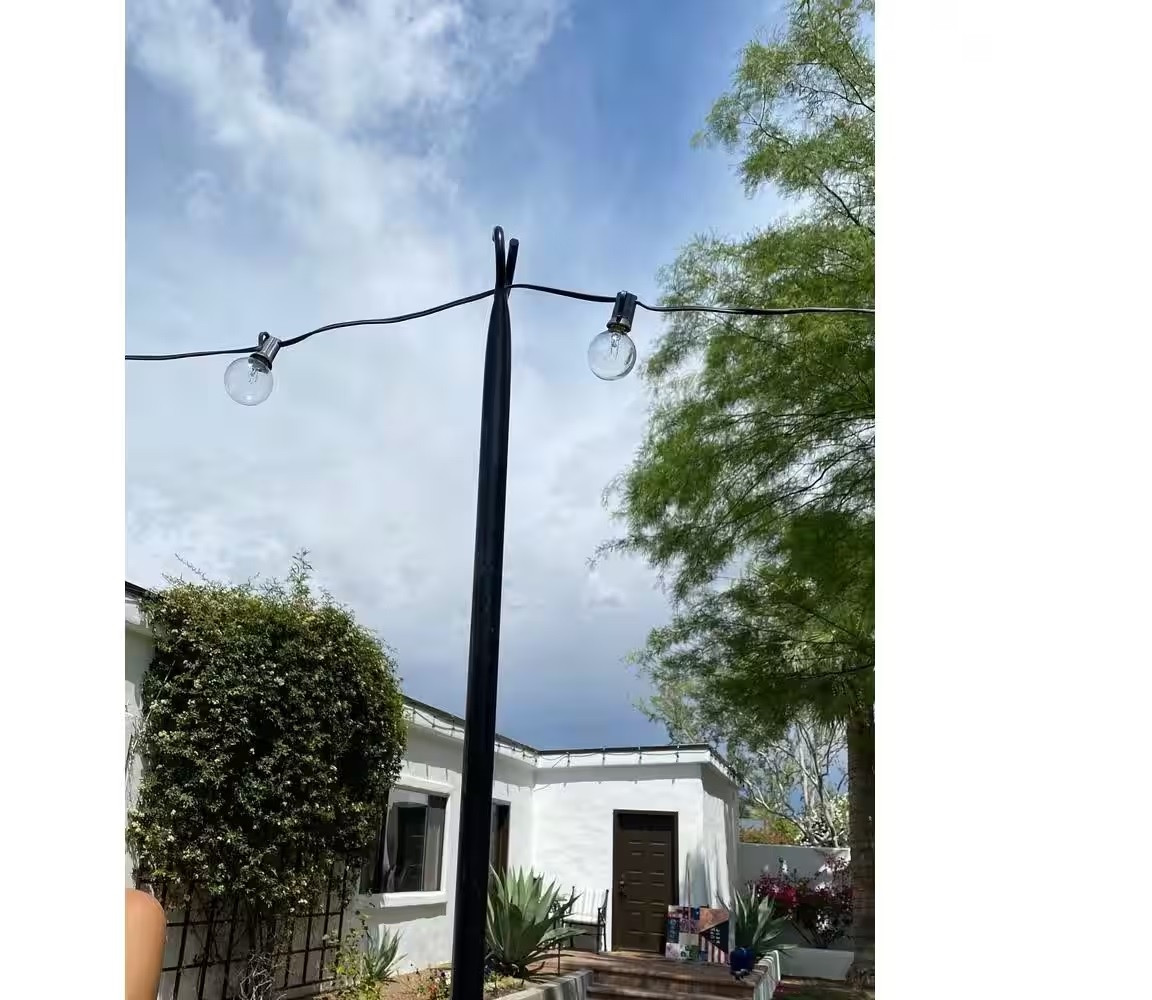 Premium Canopy Stake Commercial Light Pole - 9' | Christmas Central