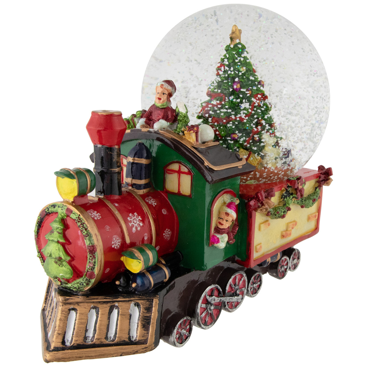 8" Children Christmas Train Musical Snow Globe | Christmas Central