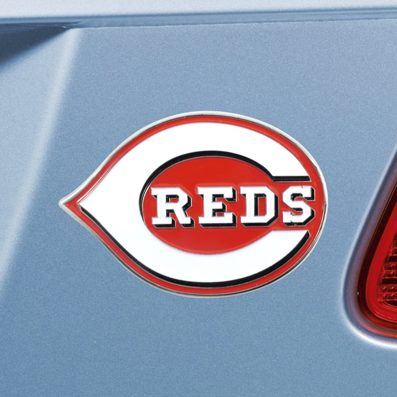 3.25" MLB Cincinnati Reds 3D Metal Emblem Exterior Auto Accessory ...
