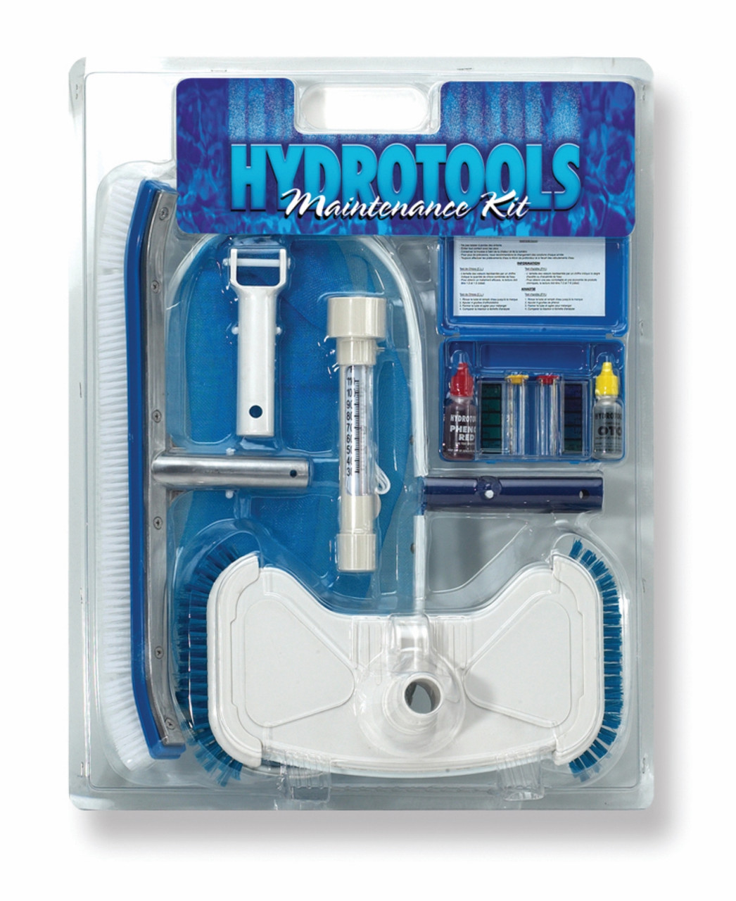 18" HydroTools Deluxe Swimming Pool Complete Cleaning Maintenance Kit ...
