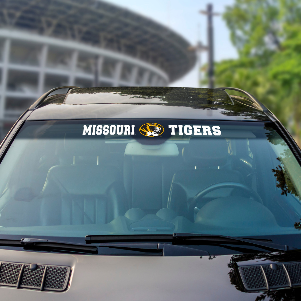 34” NCAA University of Missouri Tigers Automotive Windshield Decal ...