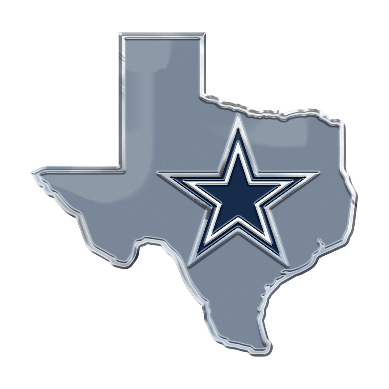 3.25" NFL Dallas Cowboys Automotive Embossed State Emblem | Christmas ...