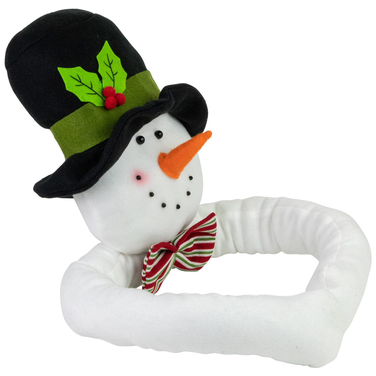 25" Plush Snowman Christmas Tree Topper, Unlit | Christmas Central