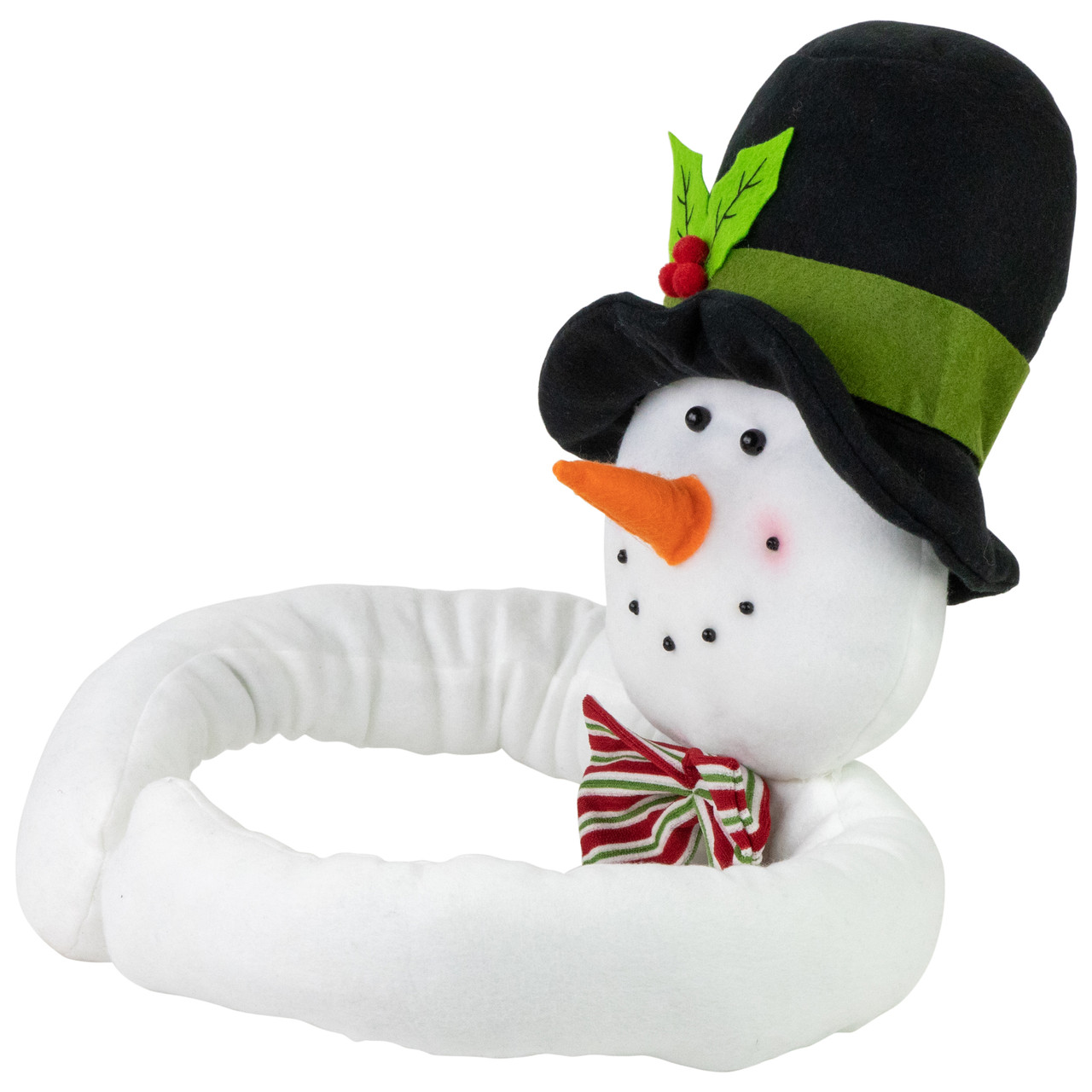 25" Plush Snowman Christmas Tree Topper, Unlit | Christmas Central