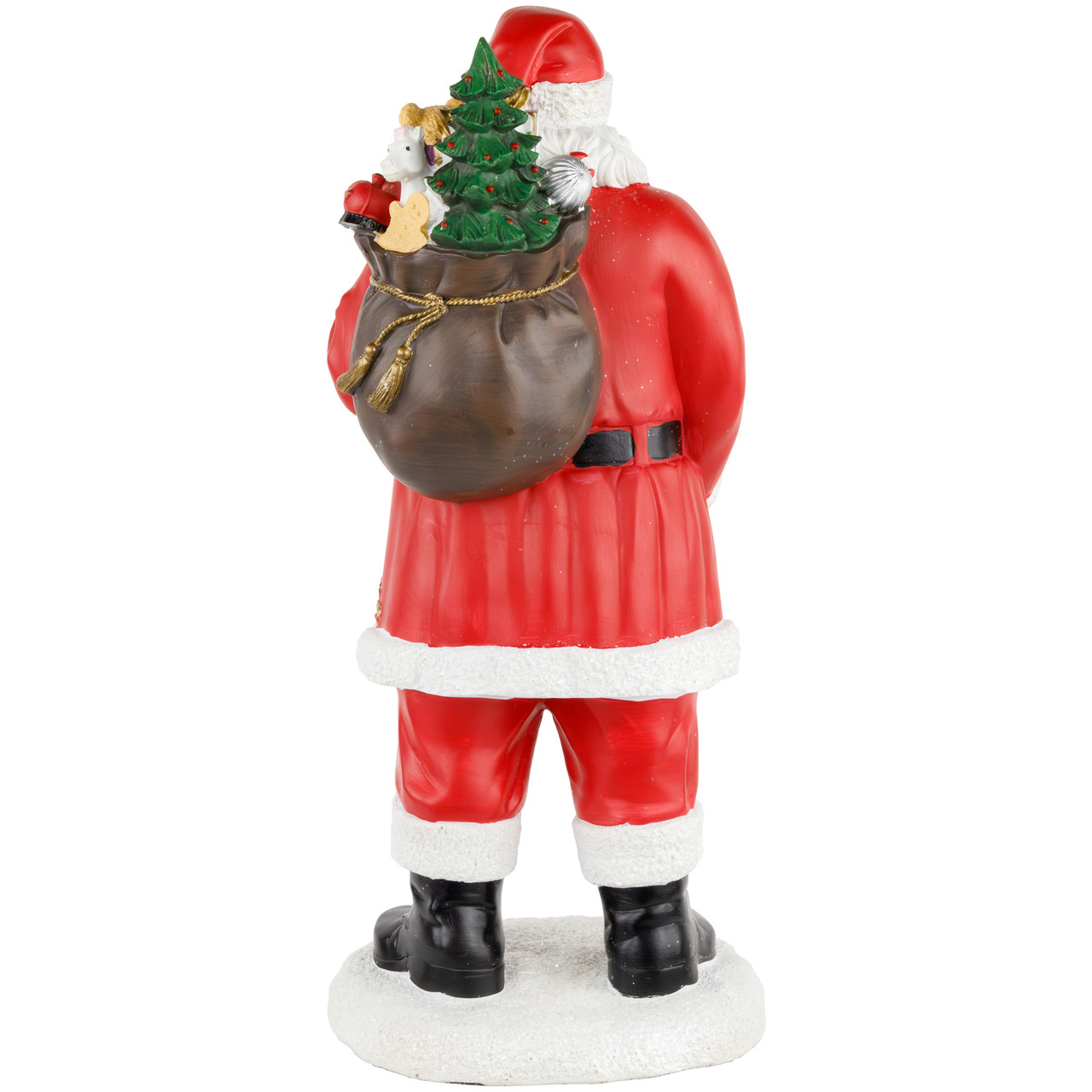 14" African American Santa Claus Christmas Figurine | Christmas Central