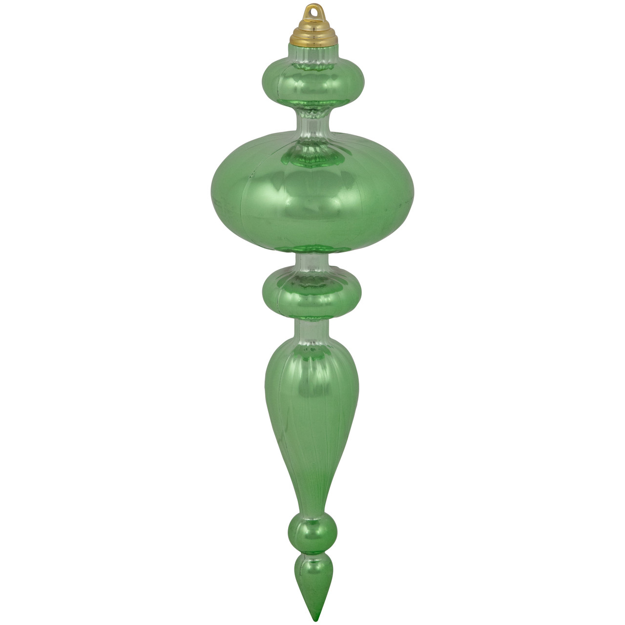 Commercial Size 2-Finish Christmas Finial Shatterproof Ornaments ...