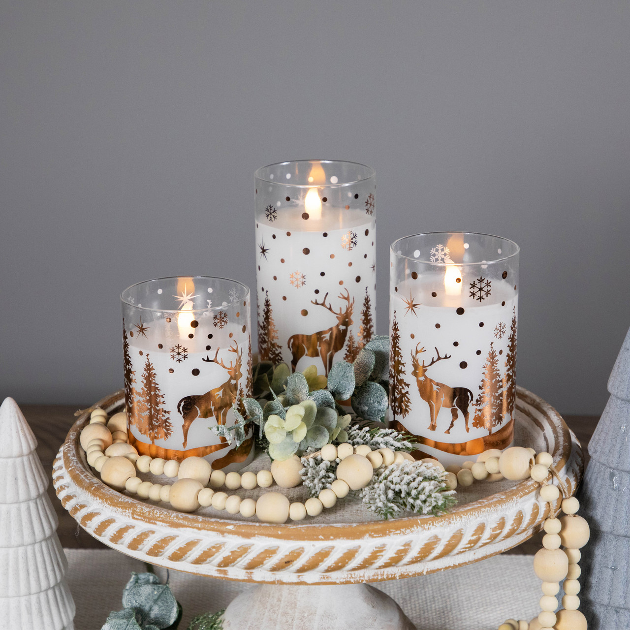 Pillar Candles Christmas