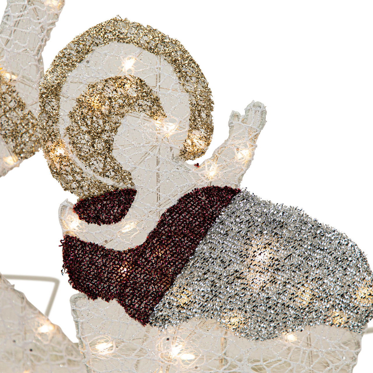 41" LED Lighted Holy Family Nativity Scene Outdoor Christmas Decoration ...