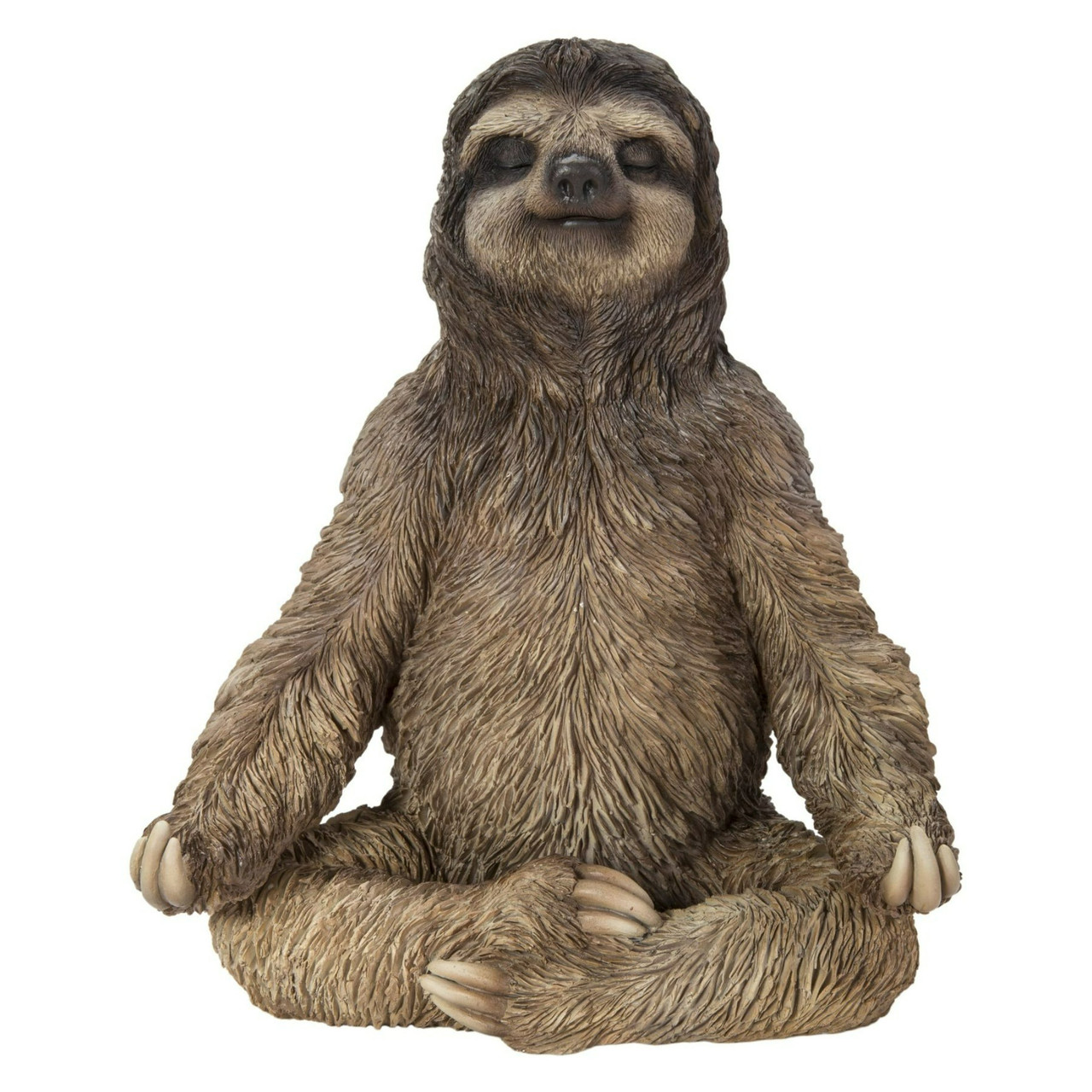 19.5" Meditating Sloth Outdoor Garden Statue | Christmas Central