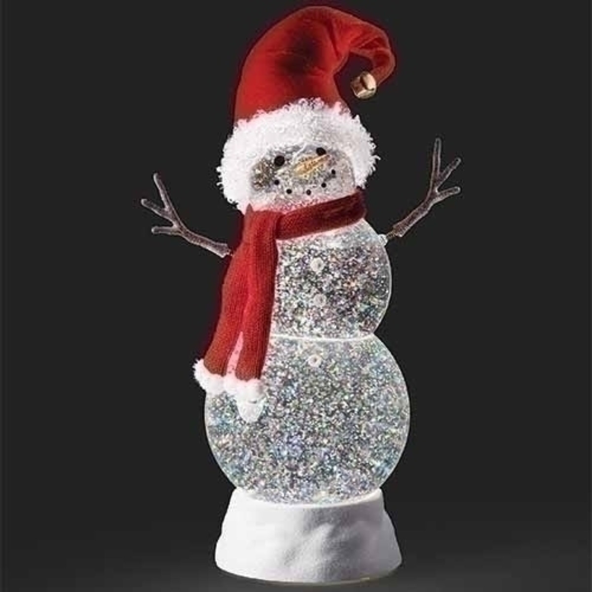 11.25" LED Lighted Snowman Christmas Snow Globe | Christmas Central
