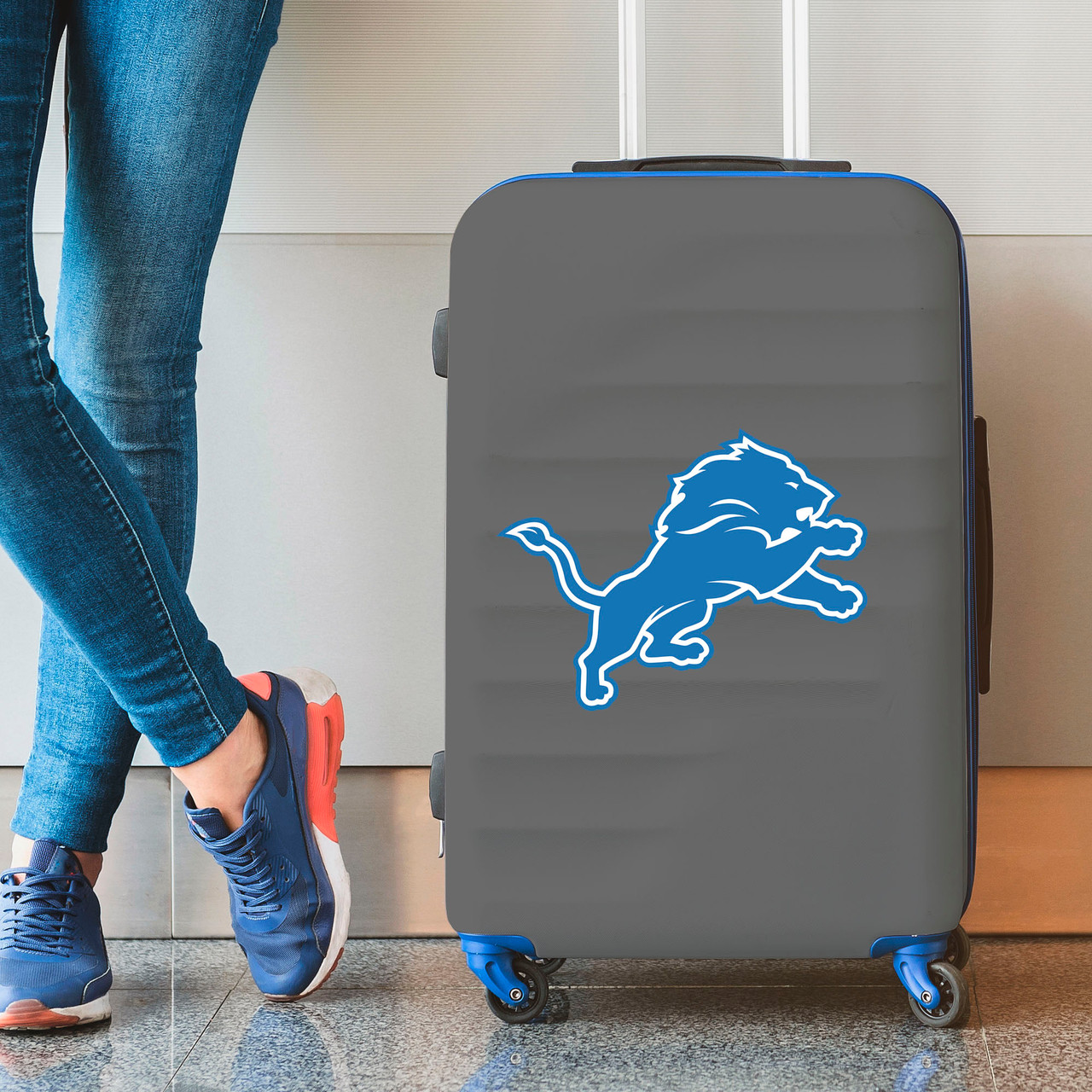 8" NFL Detroit Lions Large Decal Sticker | Christmas Central