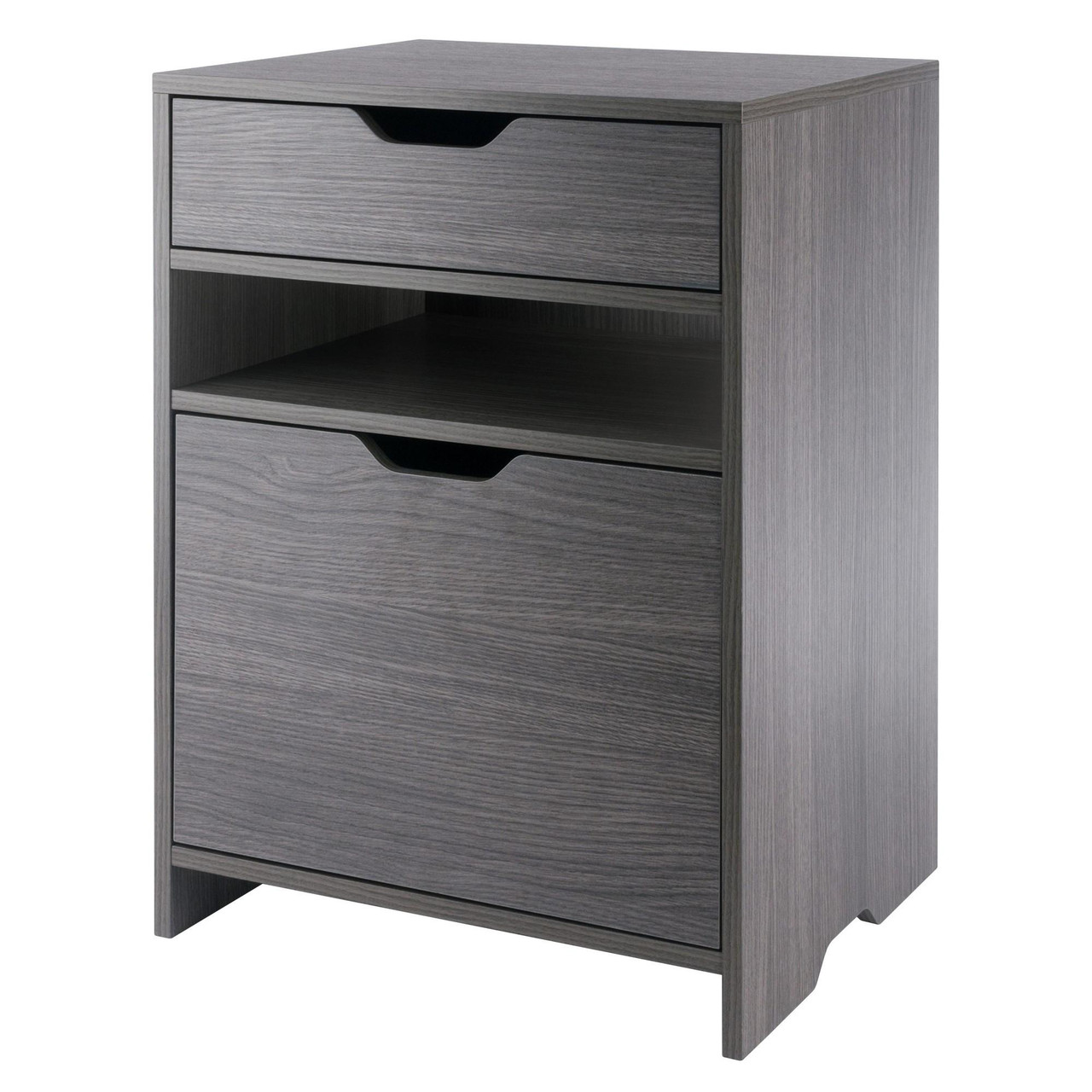 Filing Storage Cabinet with Drawer - 26.25" - Charcoal Gray | Christmas ...