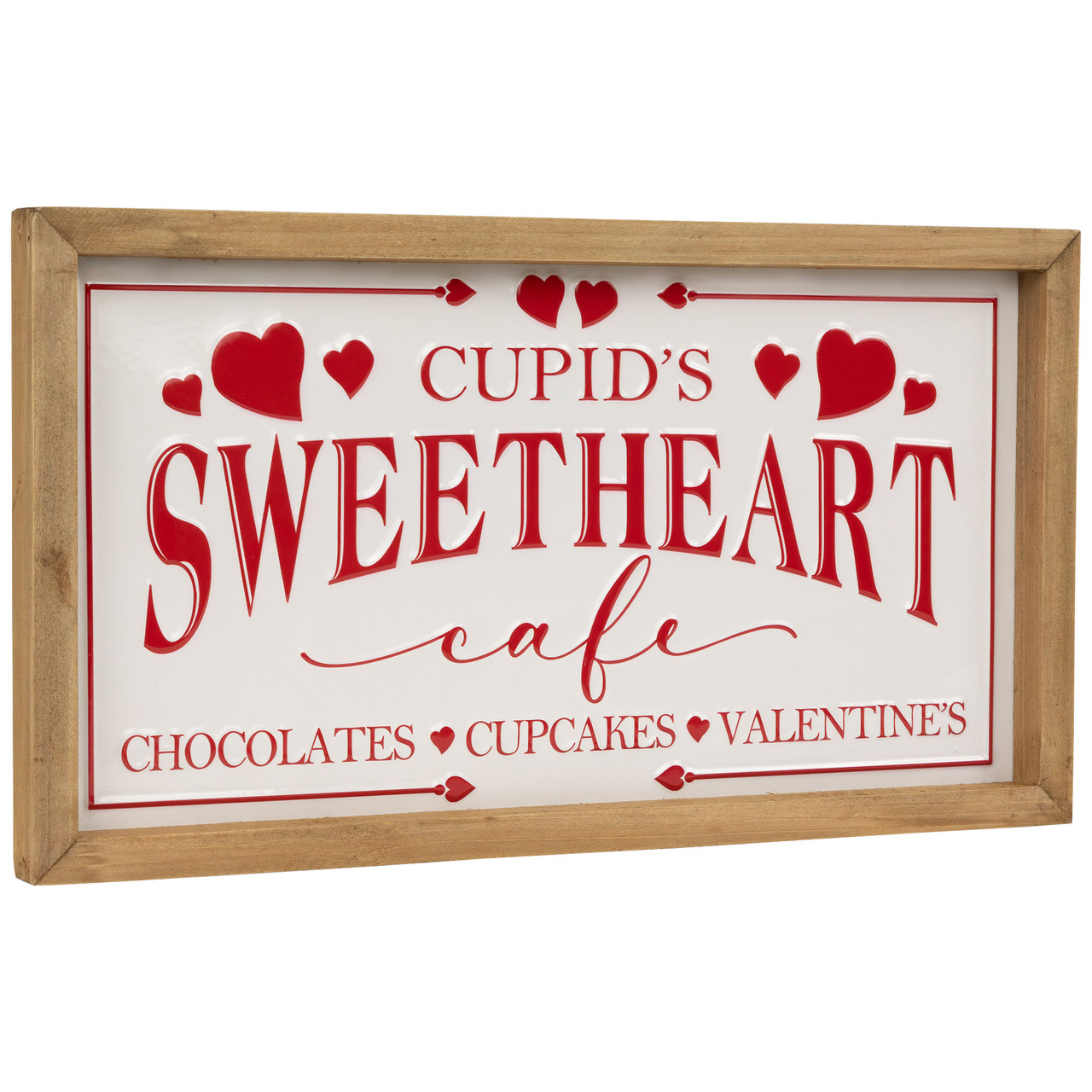 Cupid's Sweetheart Cafe Valentine's Day Framed Wall Sign - 15.75 ...