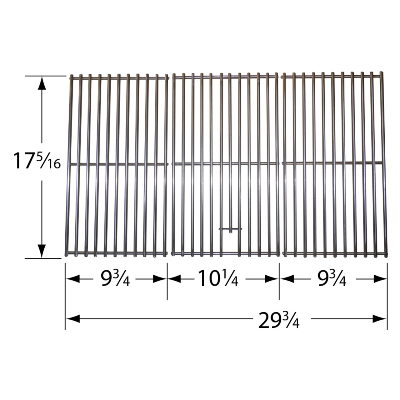 3pc Stainless Steel Wire Cooking Grid for Members Mark & Nexgrill Gas ...