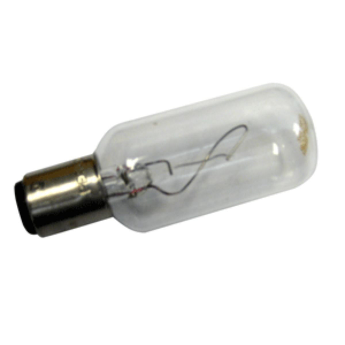 1" Clear & Silver Double Contact Bayonet Base Bulb | Christmas Central