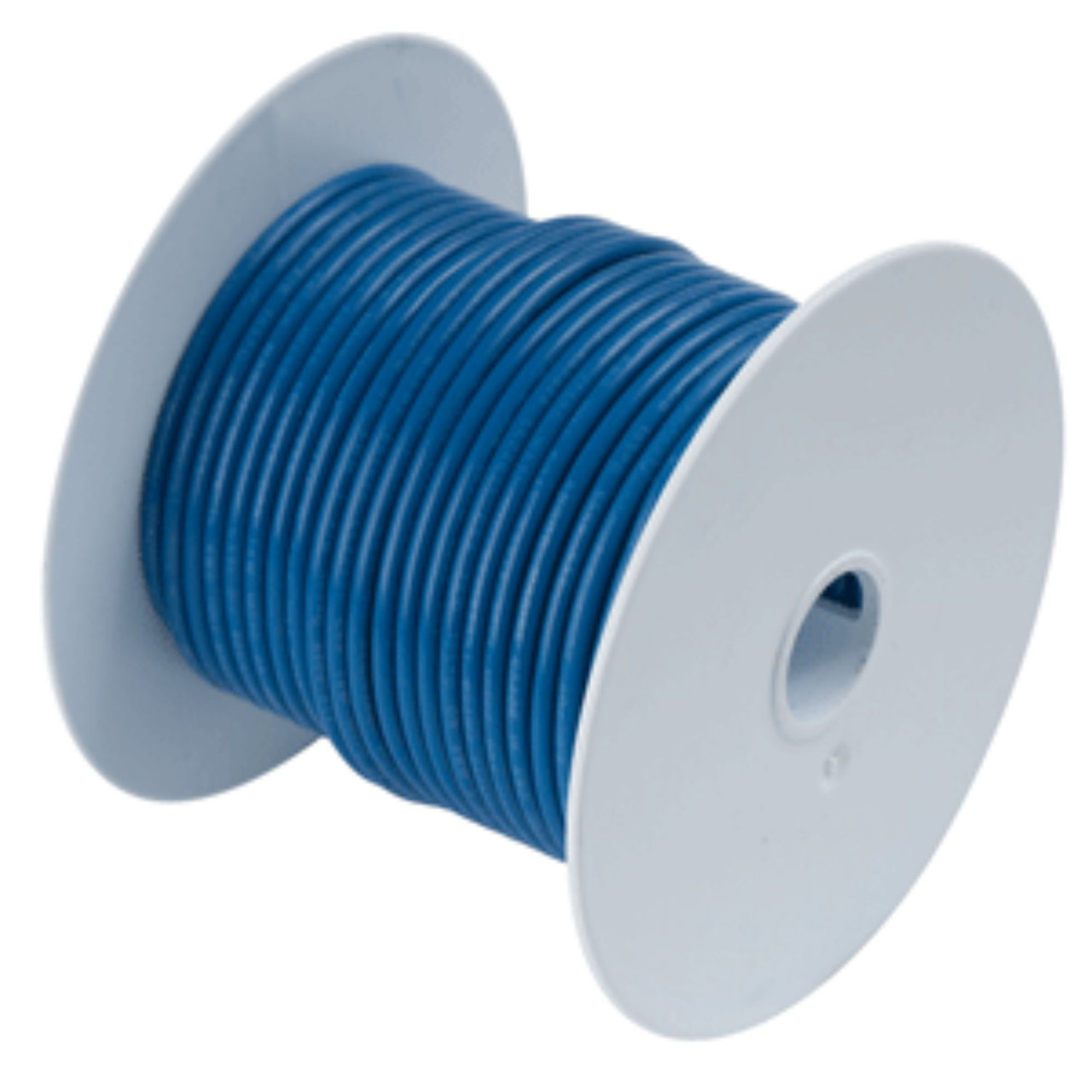 6" Blue Functional & Flexible Ancor 25' 16 AWG Tinned Copper Wire ...