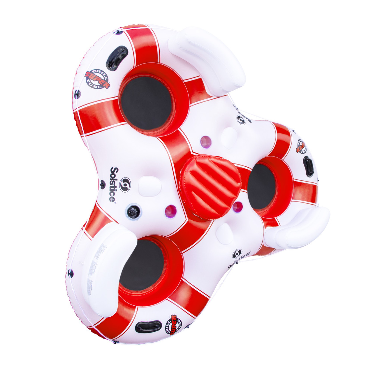 Solstice Super Chill Swimming Pool Float with Cooler - 81" - White ...