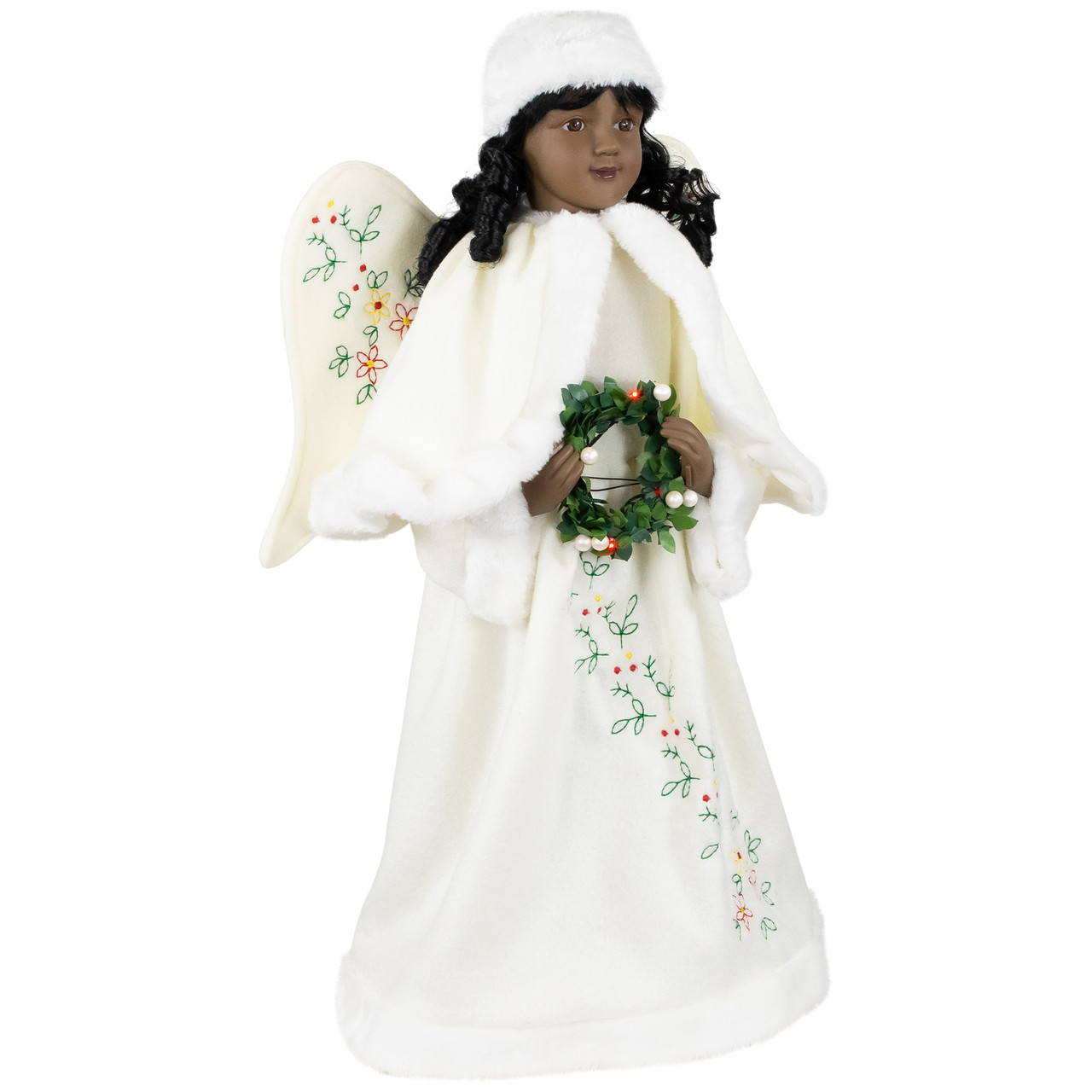 African American Animated & Musical Christmas Angel Figure - 24 ...