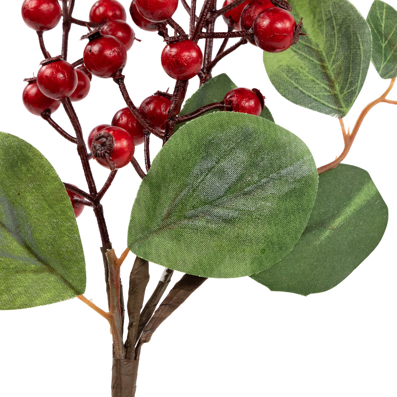 Cranberry Artificial Floral Spray - 15" - Red | Christmas Central