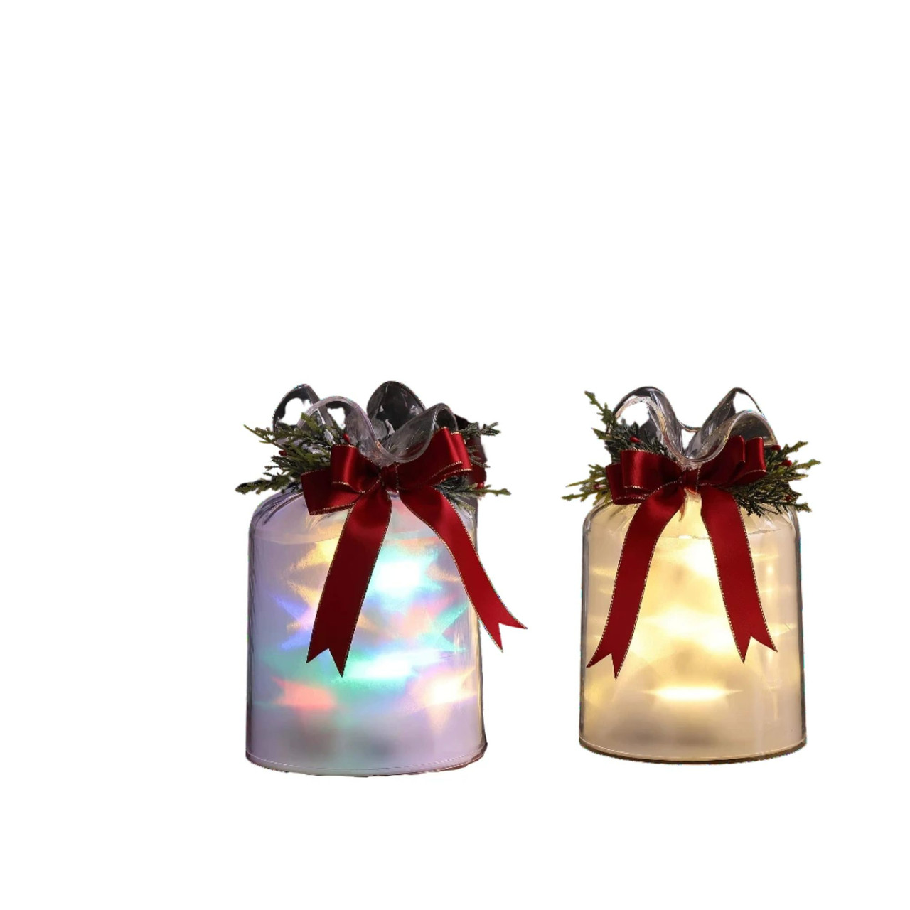 LED Lighted Stars Gift Bag with Music - 7.75" - Set of 4 | Christmas ...