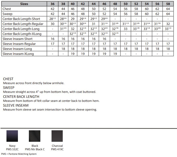 Edwards Men's Wool Blend Sport Coat - Navy - 46 X | Christmas Central