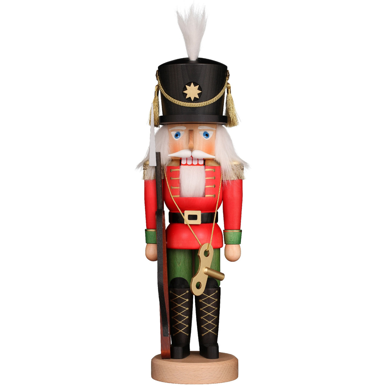 16” Toy Soldier Christmas Handmade Wooden Nutcracker | Christmas Central