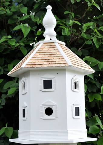 30" Fully Functional Oversized Elaborate White Bird Dovecote ...