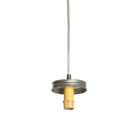 8' Cleveland Vintage Lighting Drip Candlestick Inside Canning Jar Light ...