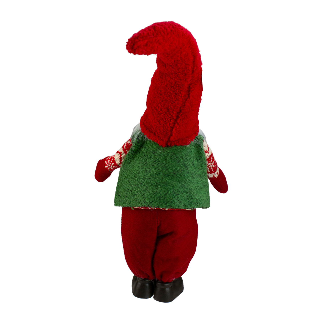 23" Red & Green Santa Christmas Gnome Tabletop Figure | Christmas Central