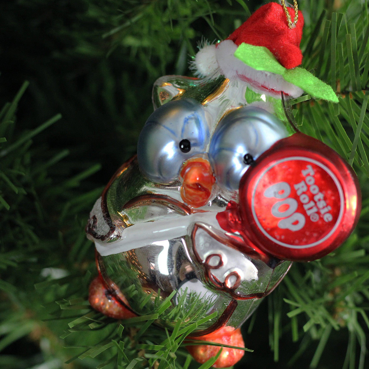 4" Red & White Tootsie Roll Pop Original Candy-Filled Lollipop Mr. Owl ...