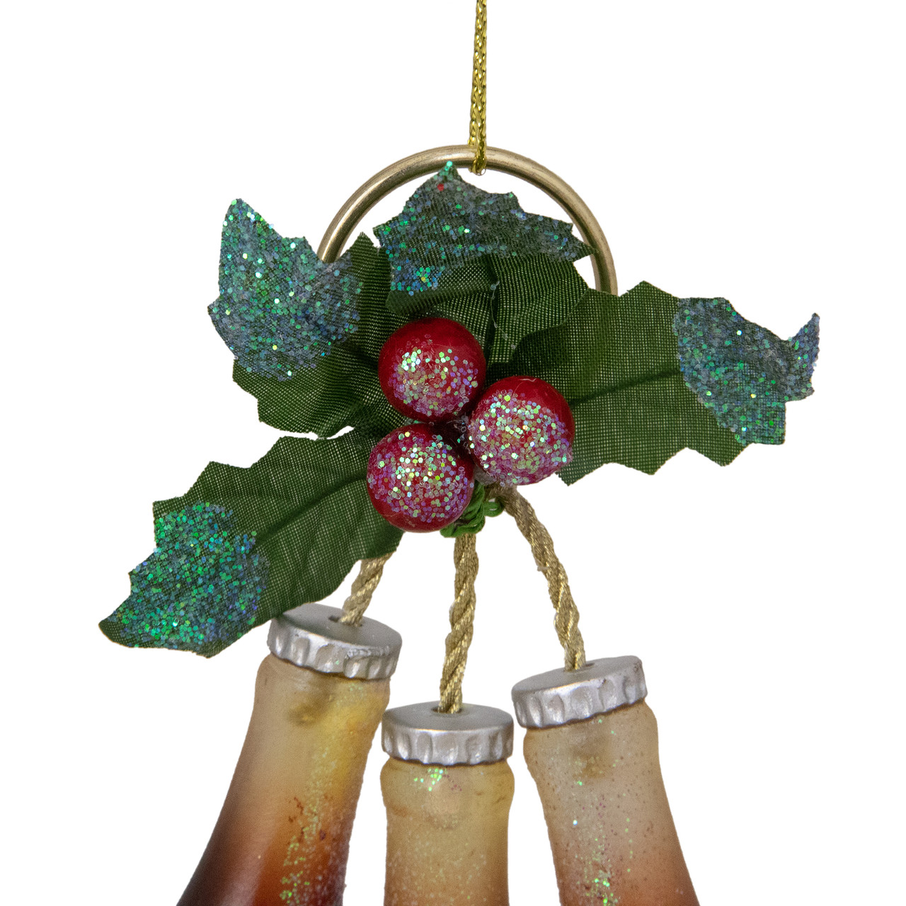 6" Trio of Pepsi Cola Bottles Christmas Ornament | Christmas Central