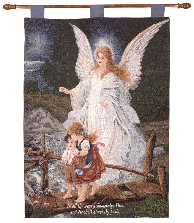 Direct Thy Paths Tapestry Wall Hanging - 26" x 36" | Christmas Central