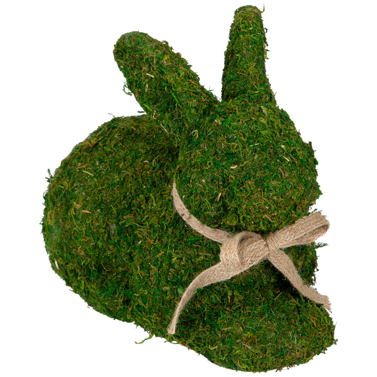 Green Moss Sitting Easter Bunny Rabbit Spring Figure - 11" | Christmas ...