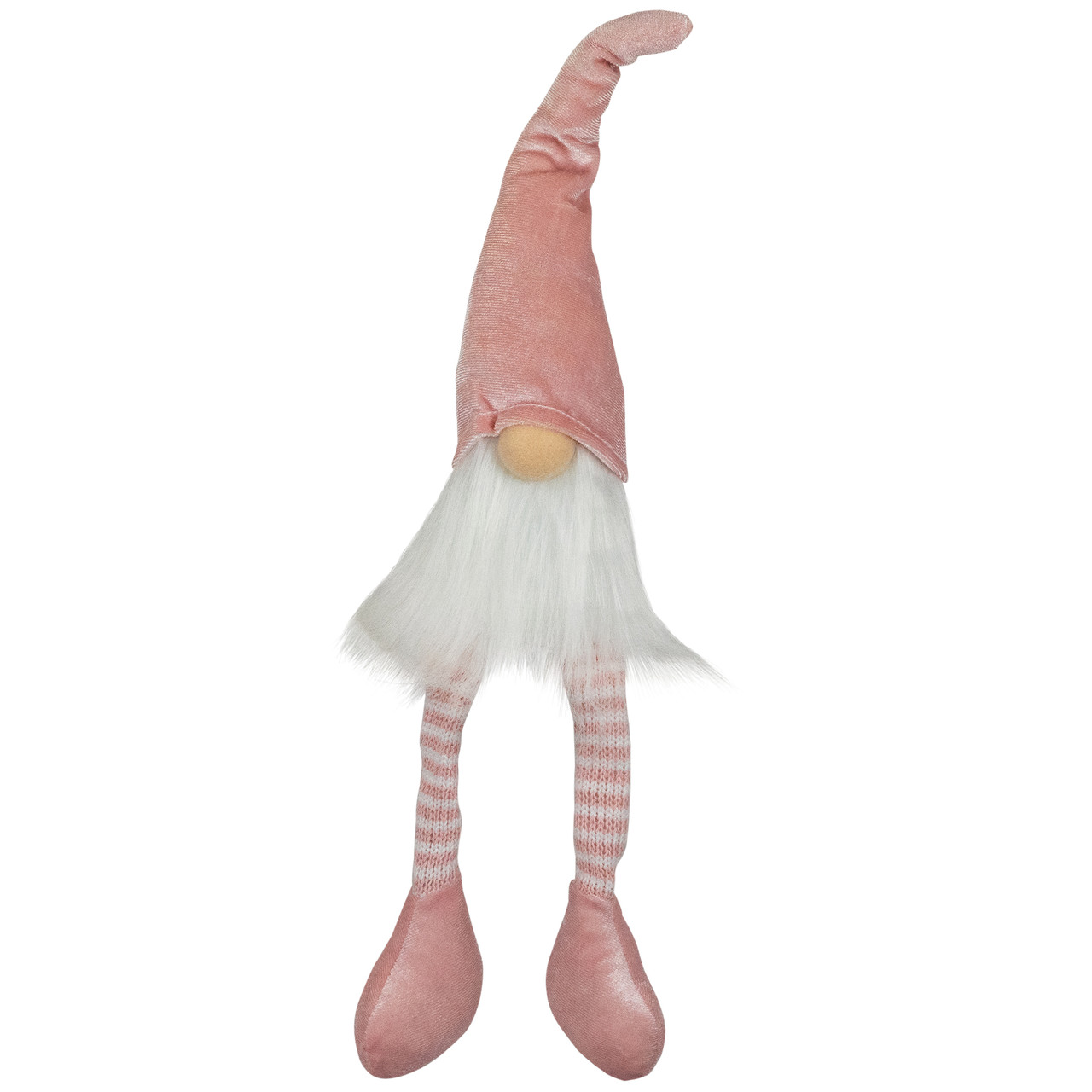 Spring Gnome with Dangling Legs Spring Figure - 15.5" - Pastel Pink ...