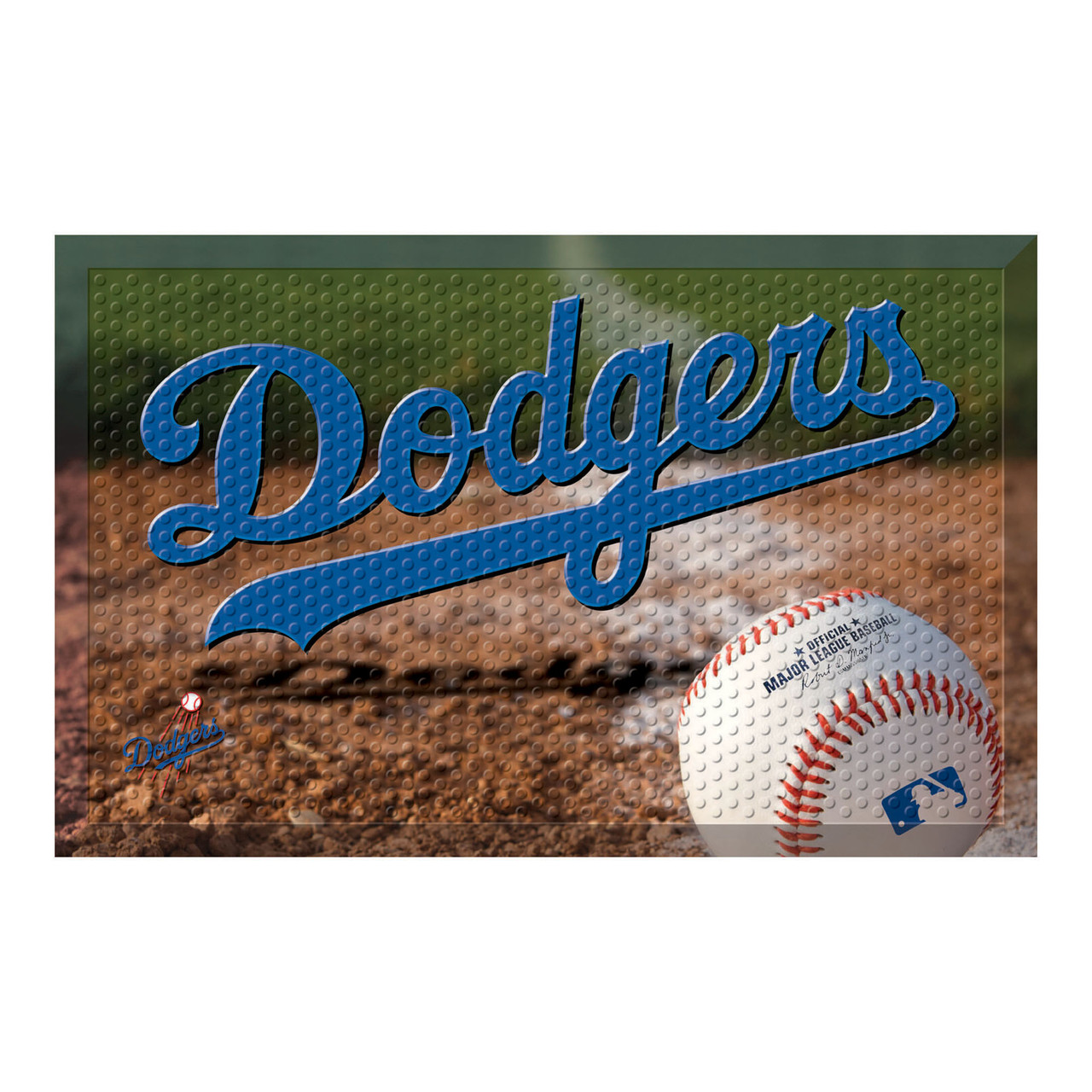 MLB Los Angeles Dodgers Shoe-Scraper Door Mat | Christmas Central