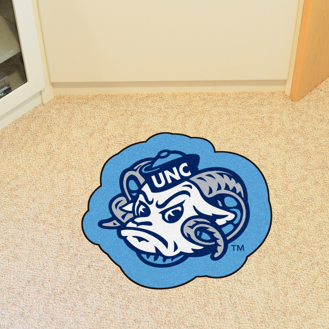 34" x 30" Blue NCAA University of North Carolina Chapel Hill Tar Heels ...