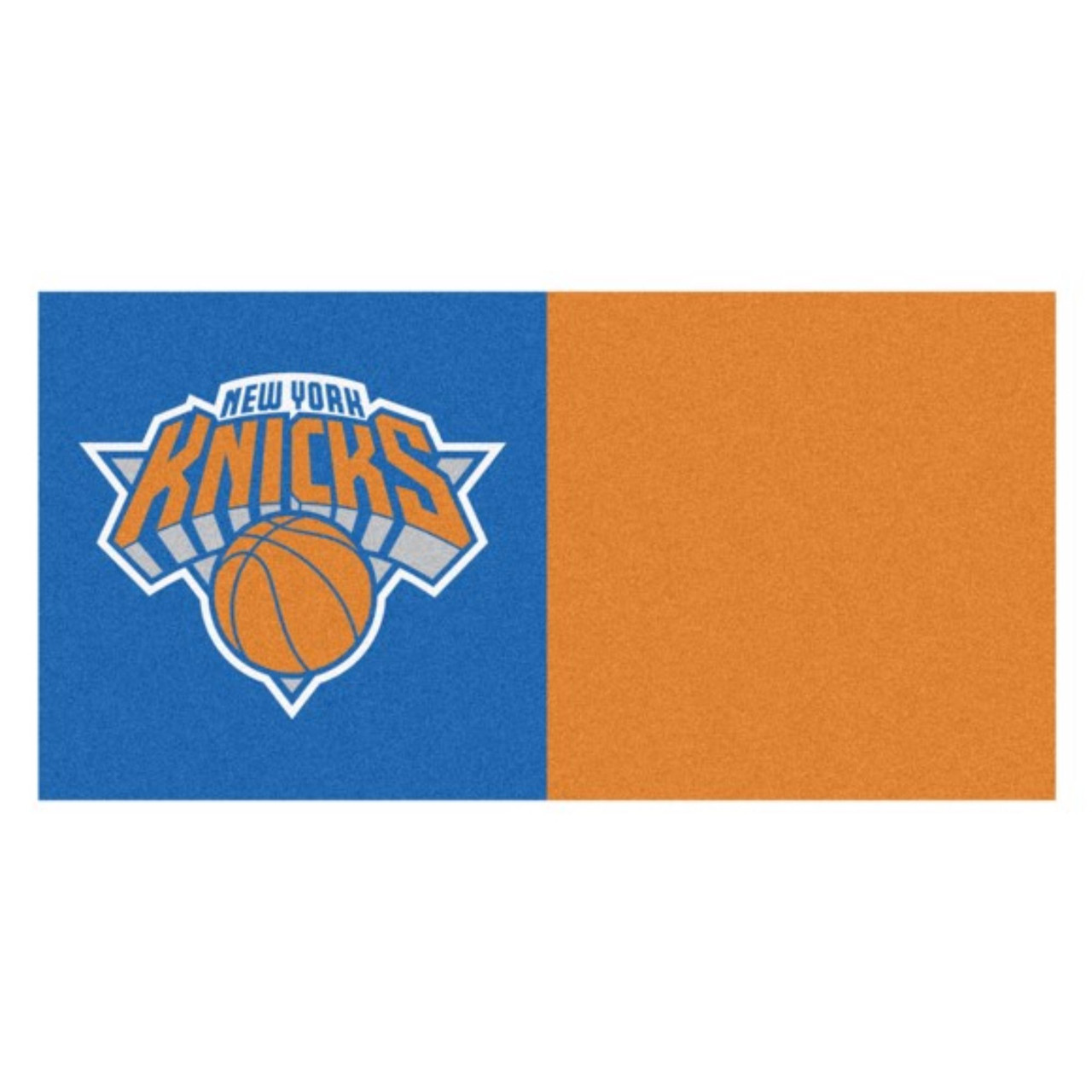 20pc Blue & Orange NBA New York Knicks Square Carpet Tiles Set 18" x 18 ...