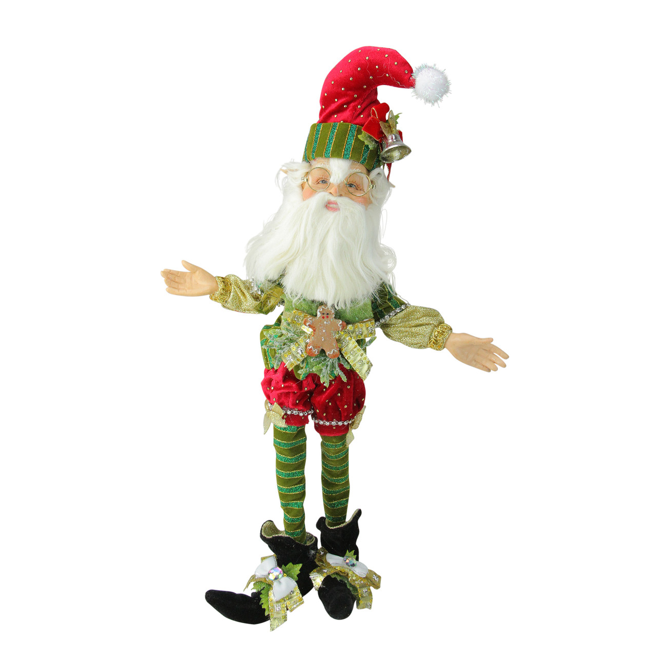 Mark Roberts Collectible Northpole Jester Christmas Elf - Medium 17 ...