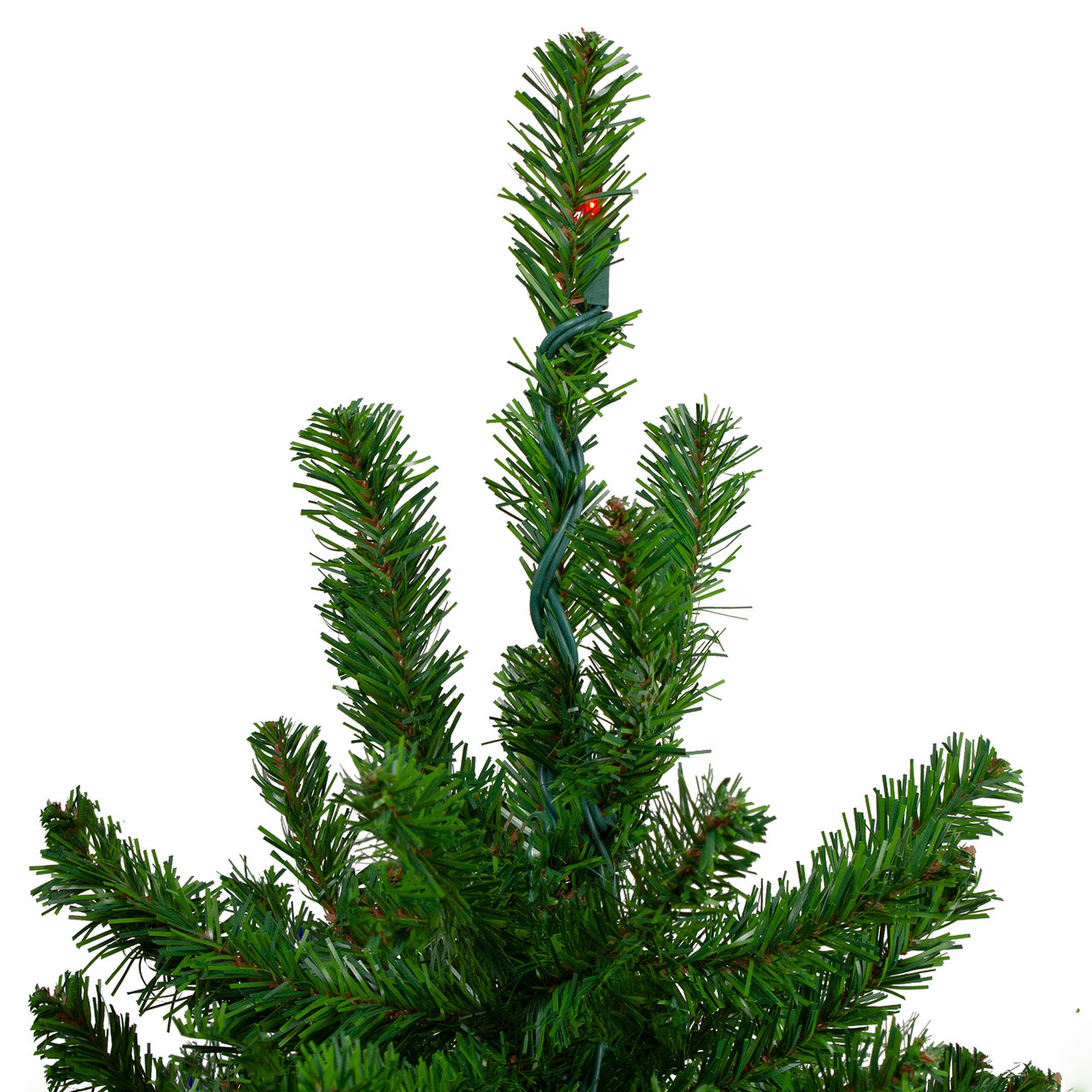 6' Pre-Lit Medium Alpine Artificial Christmas Tree - Multicolor Lights ...