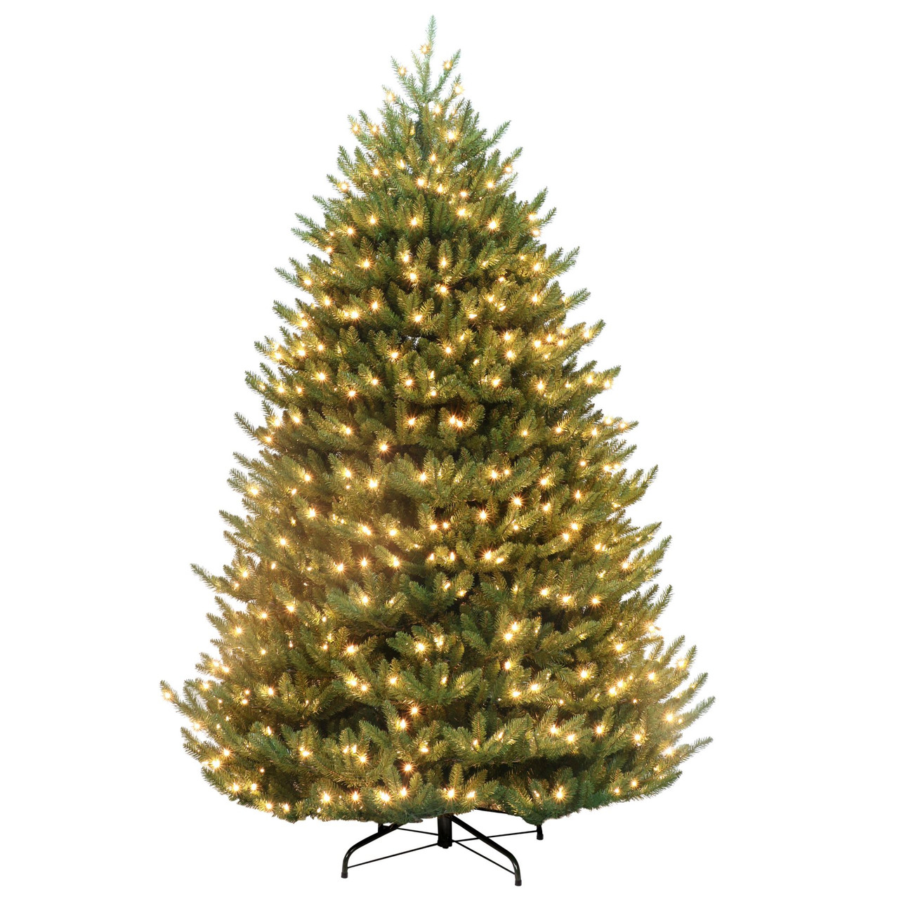 7.5' Pre-lit Canadian Balsam Fir Artificial Christmas Tree - Clear LED ...