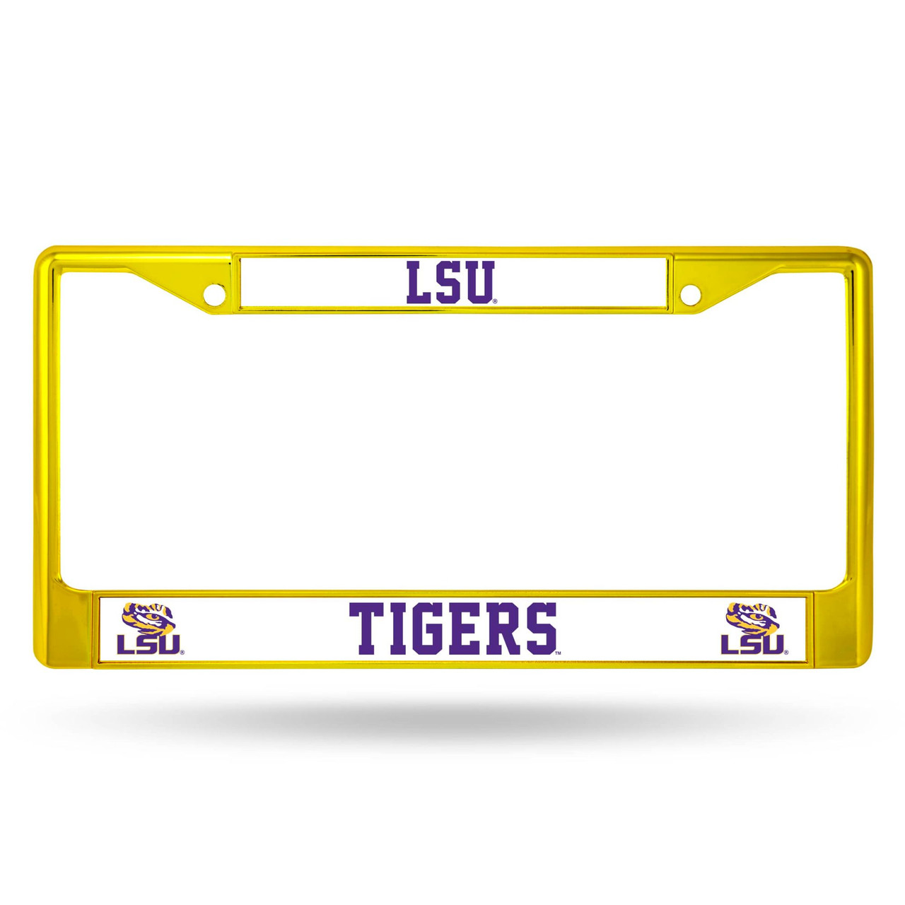 6" x 12" NCAA LSU Tigers License Plate Cover - Yellow & Purple ...