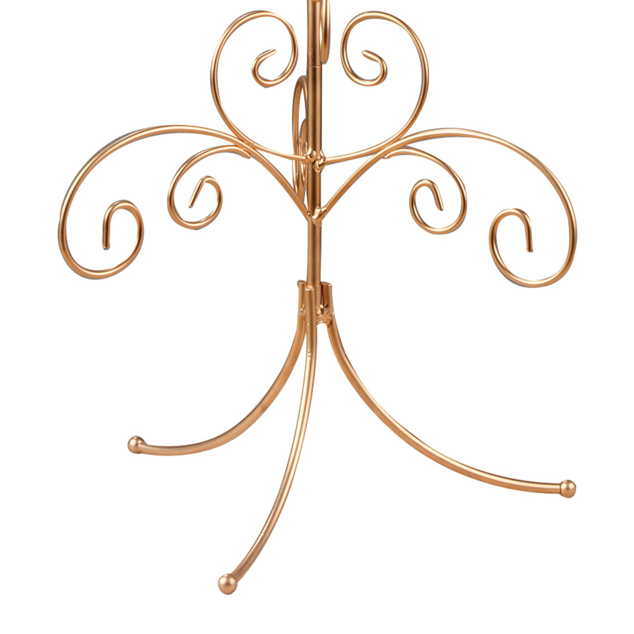 22" Gold Regent Mini Ornament Tree Display Stand | Christmas Central