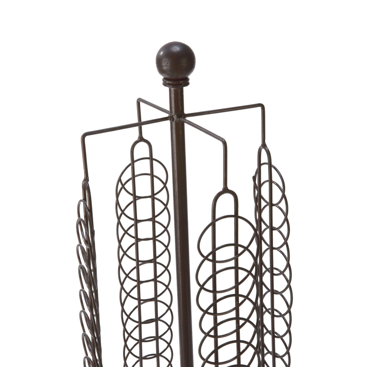 25" Brown Spinning Card Holder or Display Stand | Christmas Central