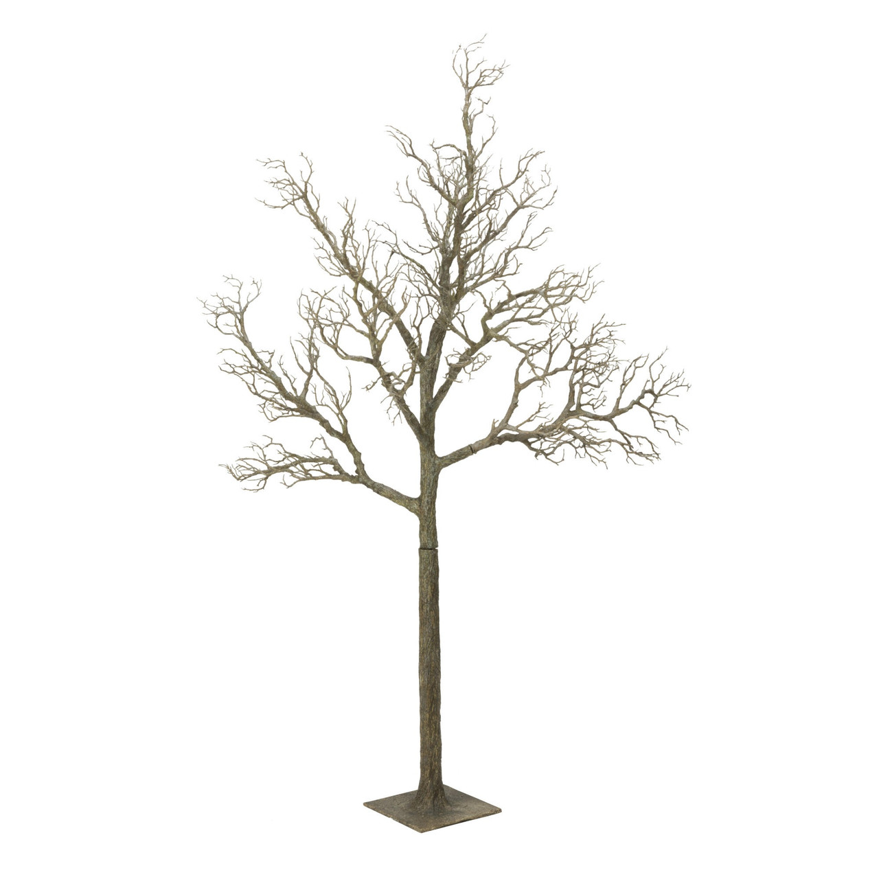 72" Brown & Gray Medium Artificial Deadwood Twig Tree Standing Decor ...